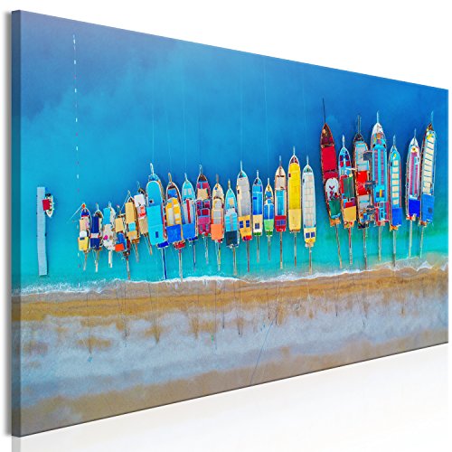 murando - Bilder Meer Strand 135x45 cm - Vlies Leinwandbild - 1 Teilig - Kunstdruck - modern ...